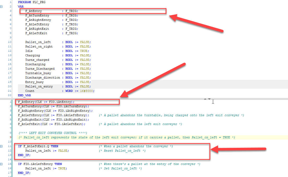 CODESYS Forge - CODESYS Forge / Talk / Engineering 🇬🇧: SFC transition with F_TRIG or R_TRIG